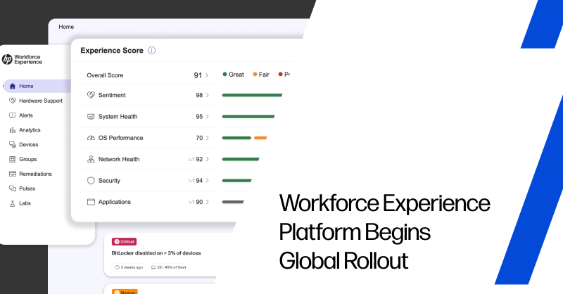 HP Workforce Experience Platform Begins Global Rollout - HP Workforce ...