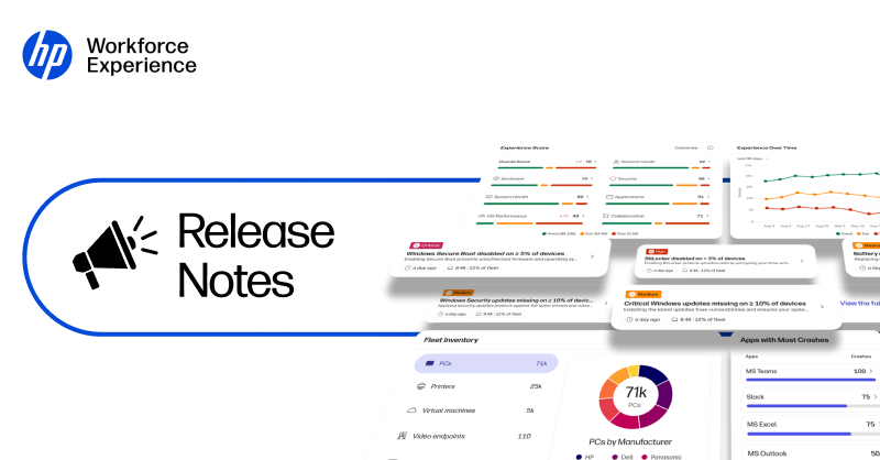 Product Release Notes, Winter ’25 Roundup - HP Workforce Experience ...