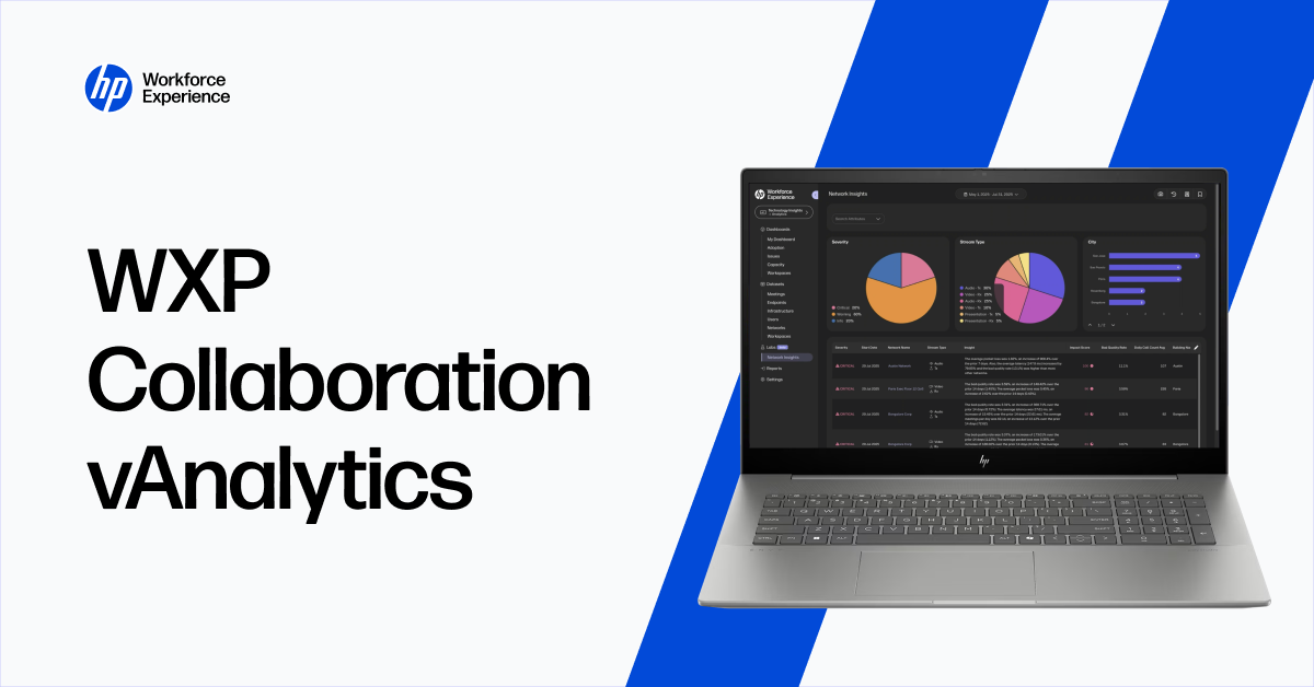 WXP Collaboration vAnalytics - HP Workforce Experience Platform